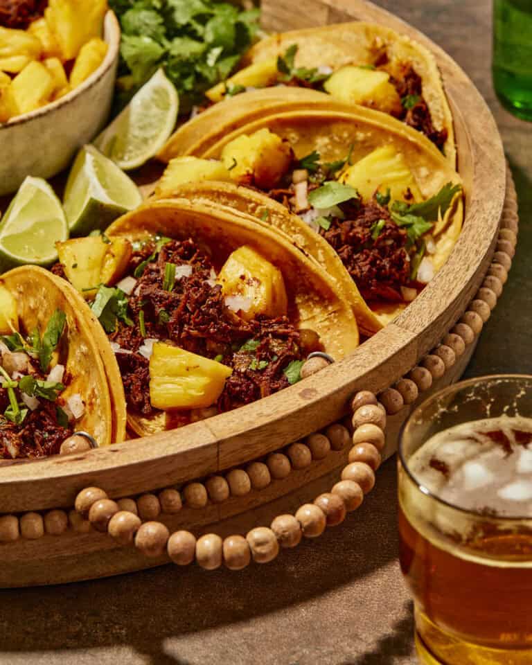 The Juiciest Tacos de Trompo Recipe (Al Pastor Tacos) | 136 home